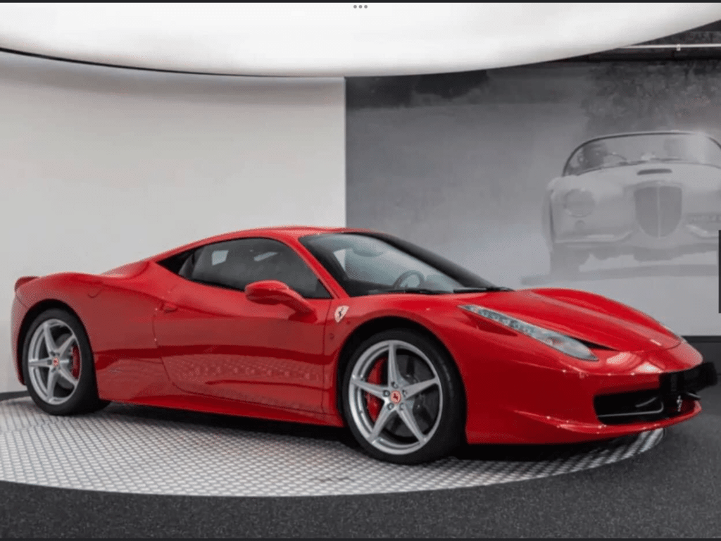 Ferrari 458 Italia auction - Piston Addict