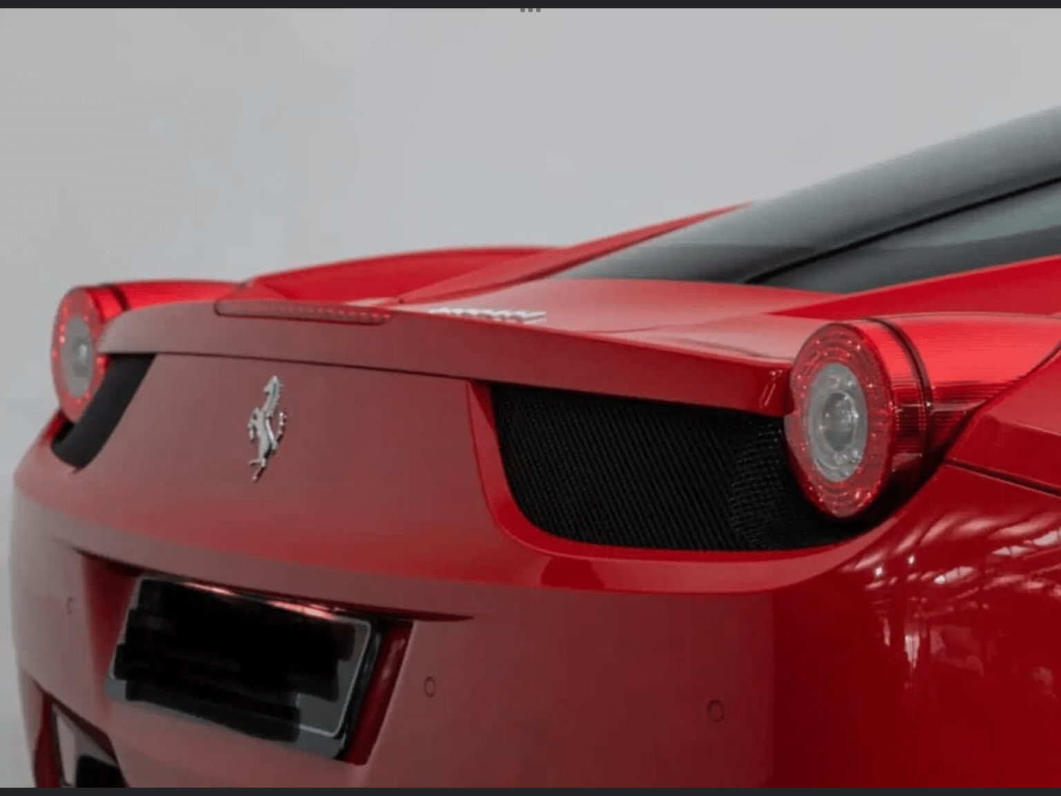 Ferrari 458 Italia auction - Piston Addict
